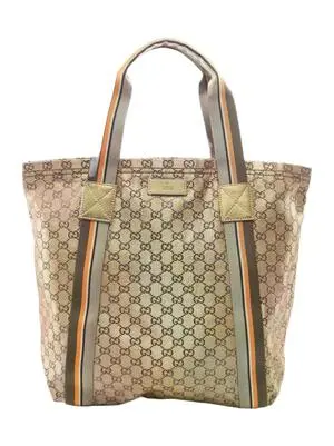 Gucci 2000s Gg Supreme Tote Bag - Neutrals