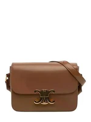 Celine Triomphe Crossbody Bag - Brown