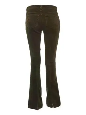 Ralph Lauren Corduroy Straight-leg Trousers - Green