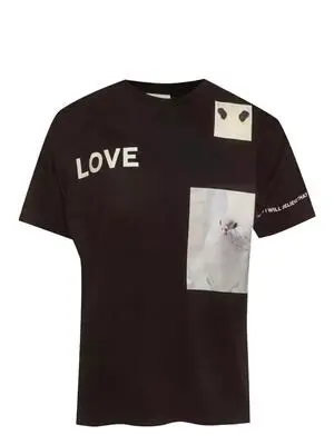 Burberry Graphic-print T-shirt - Black