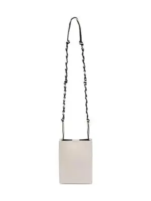 JIL SANDER Jil Sander Small Tangle Cross Body Bag White