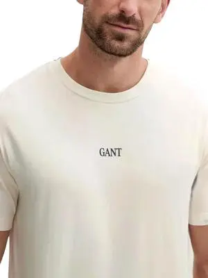 Gant Crew-neck T-shirt - Neutrals