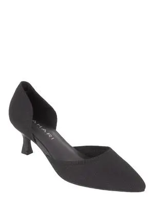 Tahari Moreno Half D'orsay Pumps - Black