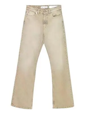 Our Legacy Boot-cut Straight-leg Jeans - Neutrals