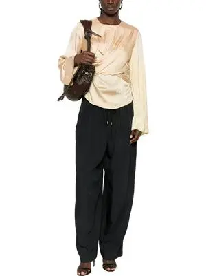 Isabel Marant Étoile Neame Crossover Detail Blouse - Neutrals