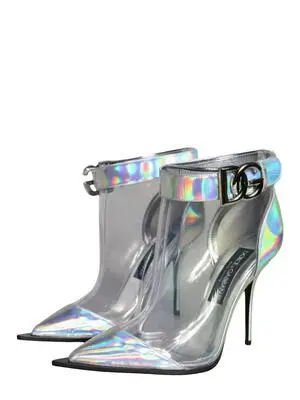 DOLCE & GABBANA Dolce & Gabbana Holographic Pumps With DG Buckle Detail