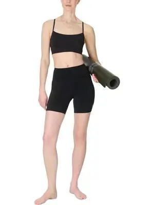 Sweaty Betty High-waisted Side-pocket Shorts - Black