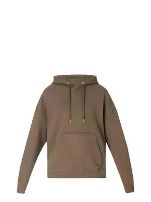 Sweaty Betty Premium Drawstring-hood Pouch-pocket Hoodie - Brown