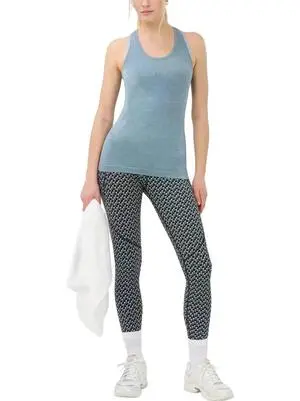 Sweaty Betty Marl Effect Racerback Tank - Blue