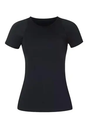 Sweaty Betty All Day Logo Print T-shirt - Black