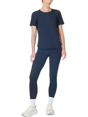 Sweaty Betty Breathe Easy Mesh Panelled T-shirt - Blue