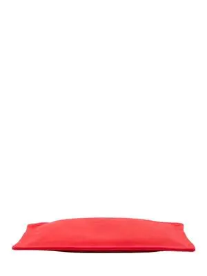 Hermès Toile Bain Yachting Flat Pm Pouch - Red