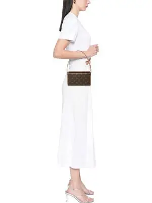 LOUIS VUITTON Monogram Recital Shoulder Bag - Brown