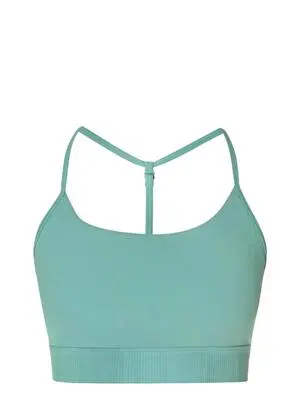 Sweaty Betty Ultimate Studio Ribbed-trim Sports Bra - Green
