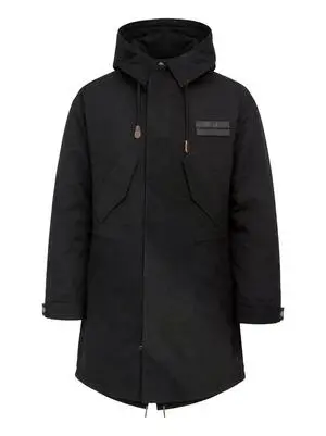 DIESEL® Miles Hooded Parka - Black