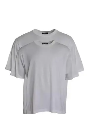 Dolce & Gabbana Short-sleeve Crew-neck T-shirt - White