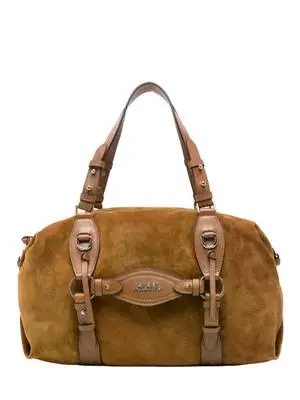 Isabel Marant Étoile Suede Holdall Bag - Brown