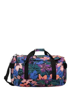 DAKINE Floral Print Duffle Bag - Black