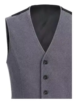 COSTUME NATIONAL Costume National V-Neck Button-Up Waistcoat