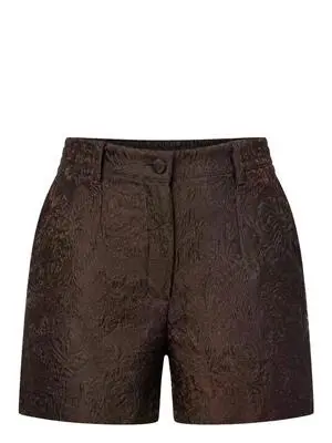 DOLCE & GABBANA Dolce & Gabbana Floral Brocade Shorts