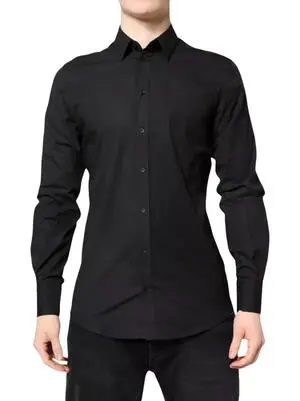 Dolce & Gabbana Gold Shirt - Black