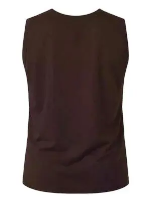 Dolce & Gabbana Sleeveless Round-neck Tank Top - Brown