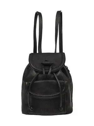 Saint Laurent Leather Backpack - Black