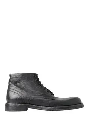 DOLCE & GABBANA Dolce & Gabbana Perugino Lace-Up Ankle Boots