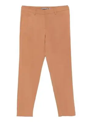 SIMONA CORSELLINI Tapered Leg Trousers - Brown
