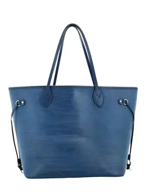 LOUIS VUITTON Epi Leather Mm Tote Bag - Blue