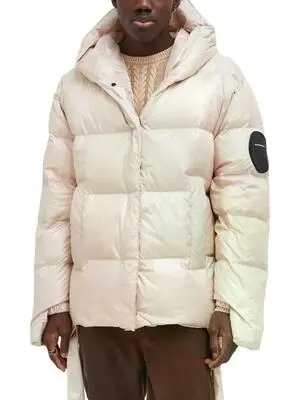 MMC STUDIO Jesso Hooded Padded Jacket - Neutrals