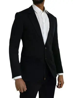 Dolce & Gabbana Single-breasted Notched-lapel Blazer - Black