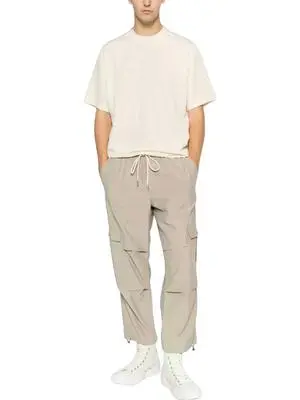 YES LONDON Crew-neck T-shirt - Neutrals