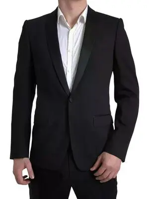 Dolce & Gabbana Martini Single-breasted Tuxedo Suit - Black