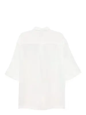 COSTUMEIN Chest-pocket Short-sleeve Shirt - White