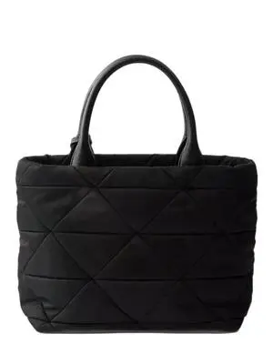 Prada Re-nylon Padded Tote Bag - Black