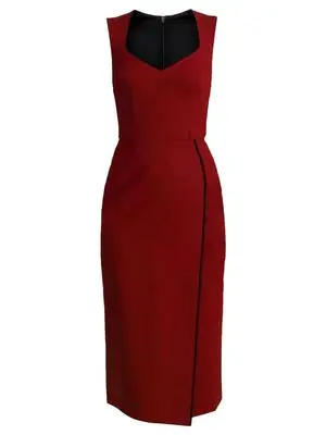 DOLCE & GABBANA Dolce & Gabbana Piped Midi Dress