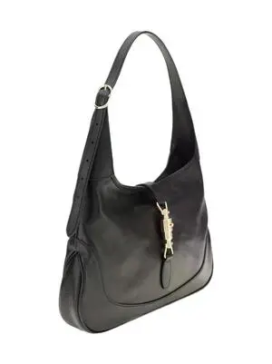 Gucci Jackie 1961 Leather Tote Bag - Black