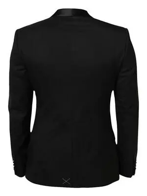 Dolce & Gabbana Shawl-lapel Single-breasted Blazer - Black