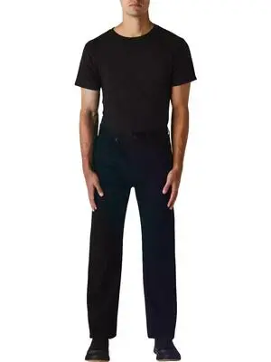 NILI LOTAN Billie Straight-leg Jeans - Black