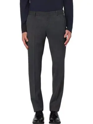 PT TORINO Mélange-effect Tailored Trousers - Grey
