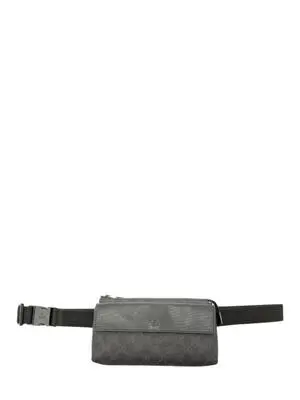 Gucci Gg Supreme Belt Bag - Black