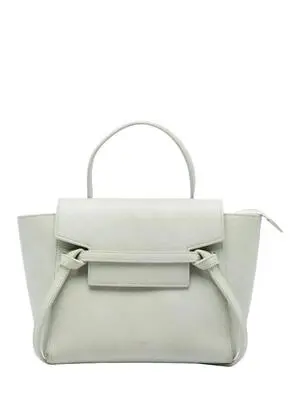 Celine Celine Nano Grained Calfskin Belt Bag Satchel Grey