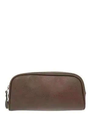 LOUIS VUITTON Taiga Leather Pouch - Brown