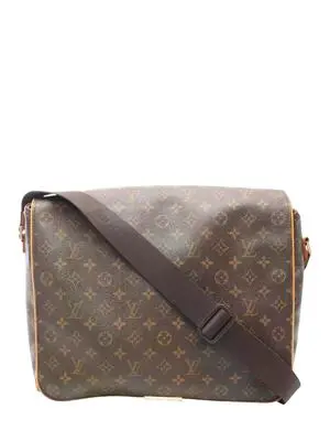LOUIS VUITTON Monogram Abbesses Crossbody Bag - Brown
