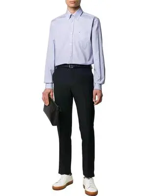 Paul & Shark Long Sleeve Button Down Shirt - Blue