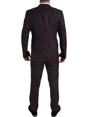 Dolce & Gabbana Martini Single-breasted Suit - Brown