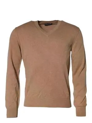 DOLCE & GABBANA V-neck Cashmere T-shirt