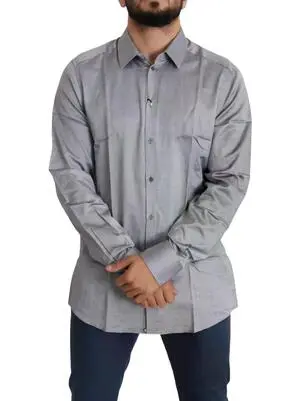 Dolce & Gabbana Slim-fit Shirt - Grey