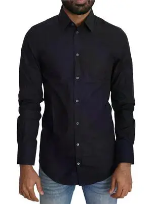 Dolce & Gabbana Button-down Slim-fit Shirt - Blue